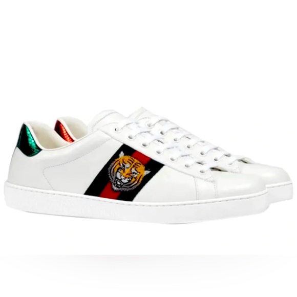Gucci | Shoes | Gucci Ace Tiger Sneakers Size 45 Us 2 | Poshmark